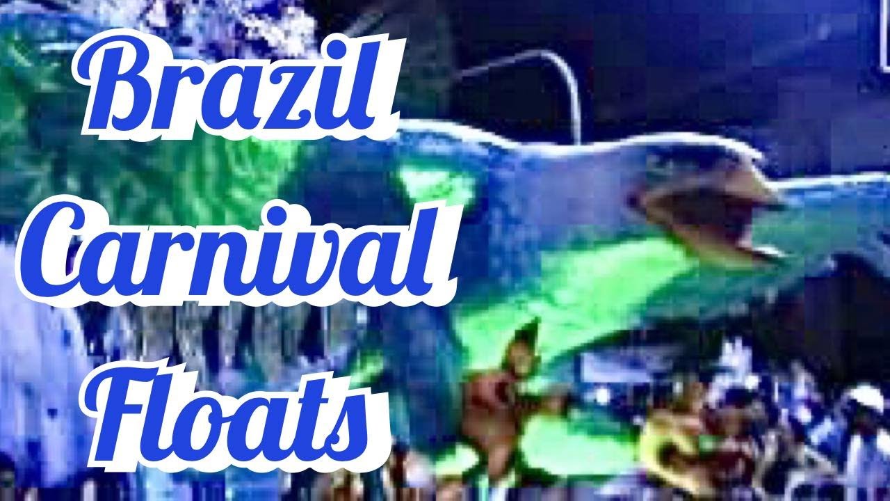 🇧🇷🇧🇷 Brazil Carnival Floats: [HUGE] Blue Eagle Float at the Rio ...