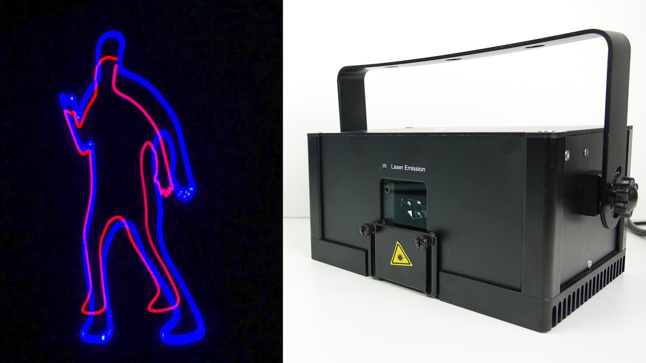 LaserDock - 'World's first Laser Entertainment System' SETUP & DEMO ...