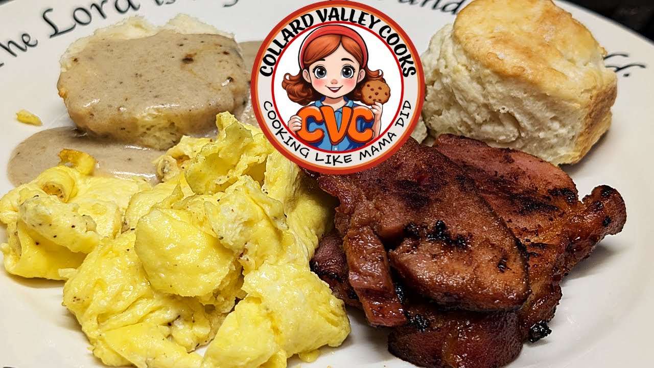 Ham & Eggs - LIVE Breakfast Video - Cooking from Scratch - Cooking ...