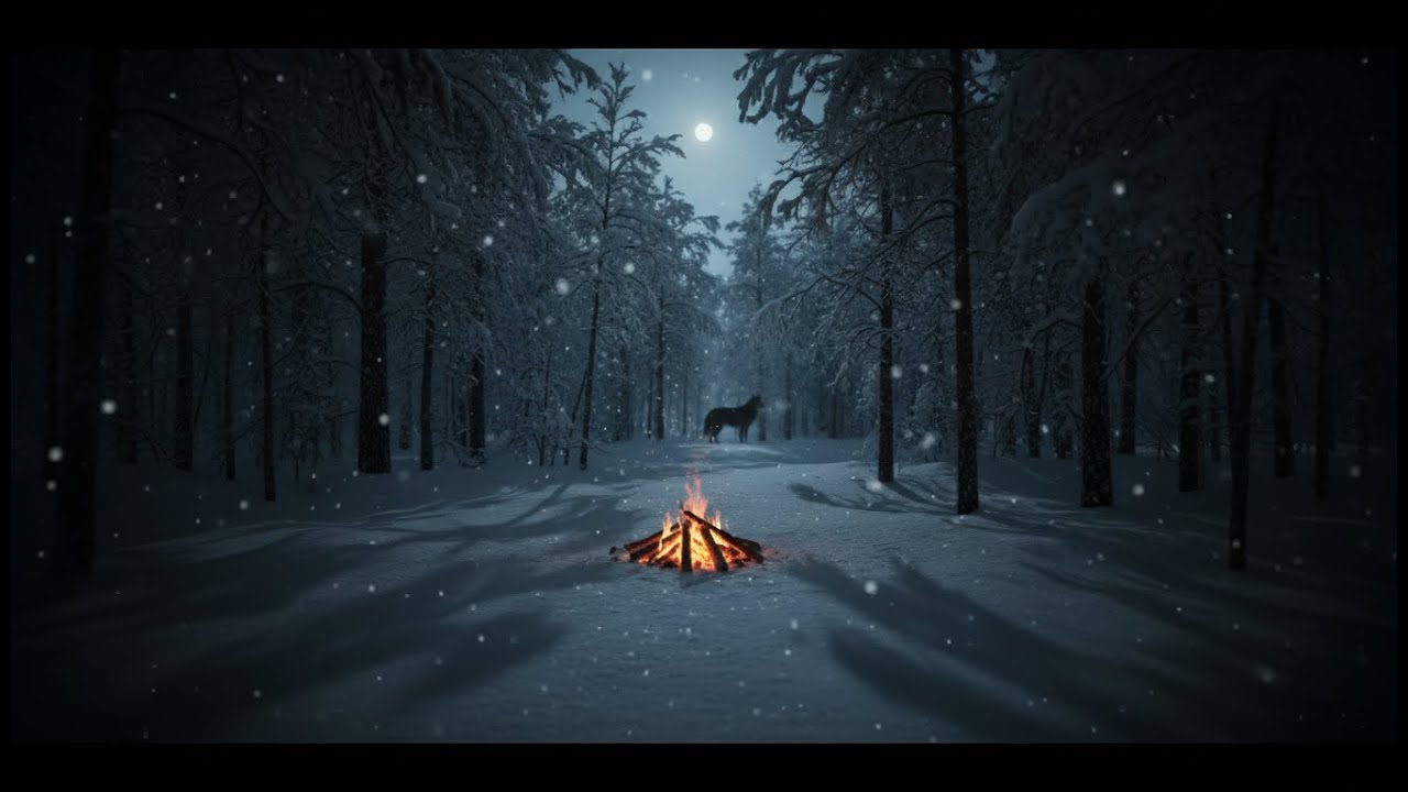 Something Was Watching the Fire | Silent POV Winter Survival - YouTube