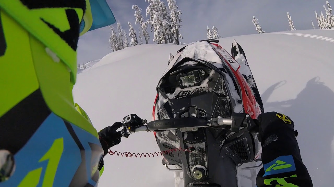 Back country snowmobiling up on Mount Baker -- First sunny ride of 2020 ...