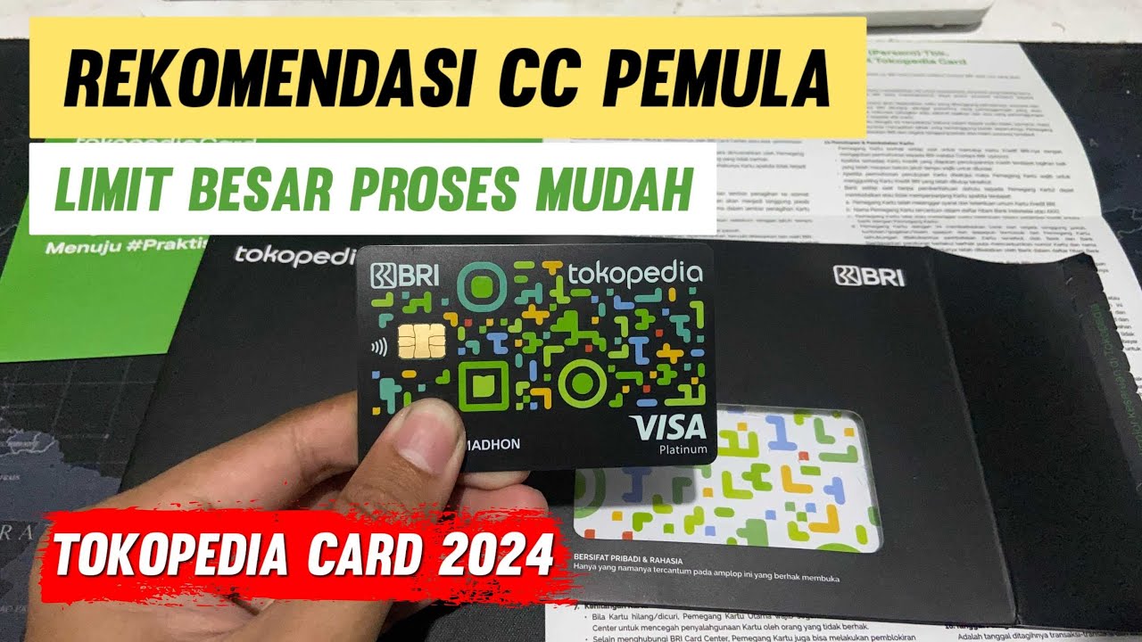 Pengalaman Apply Dan Unboxing CC Tokopedia Card Terbaru - YouTube