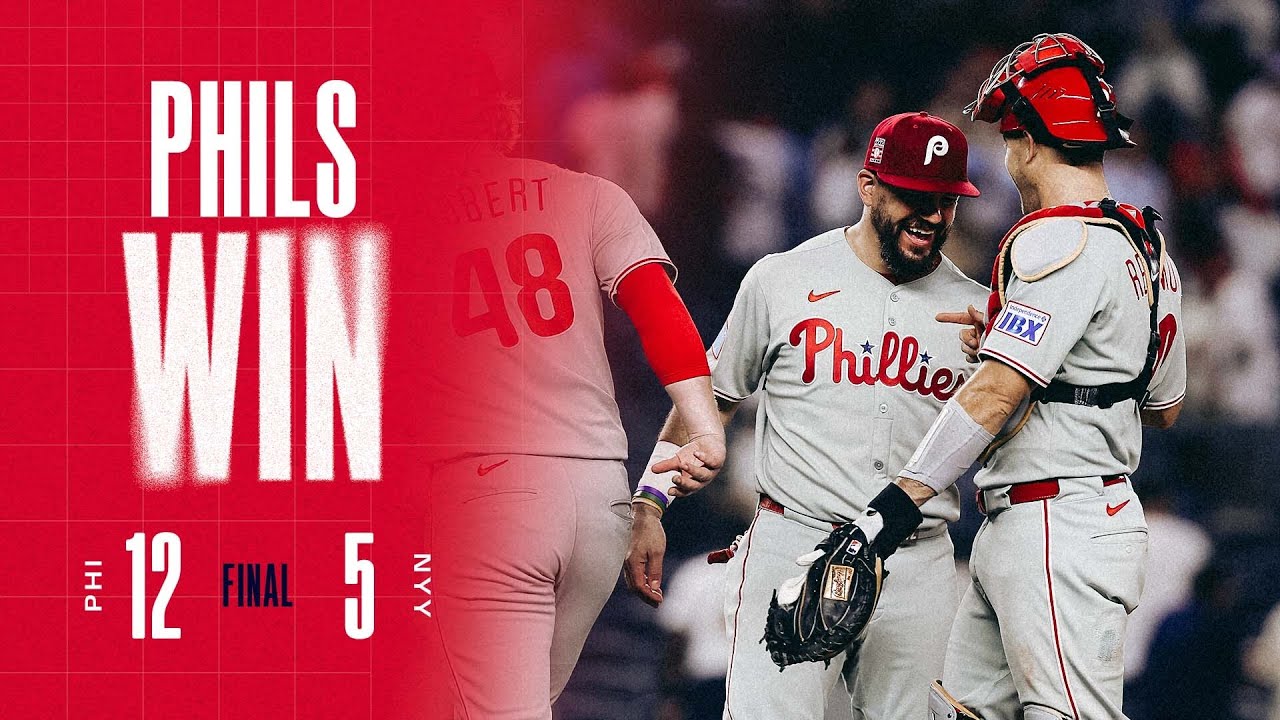 Phillies vs. Yankees Game Highlights (7/25/25) | MLB Highlights - YouTube