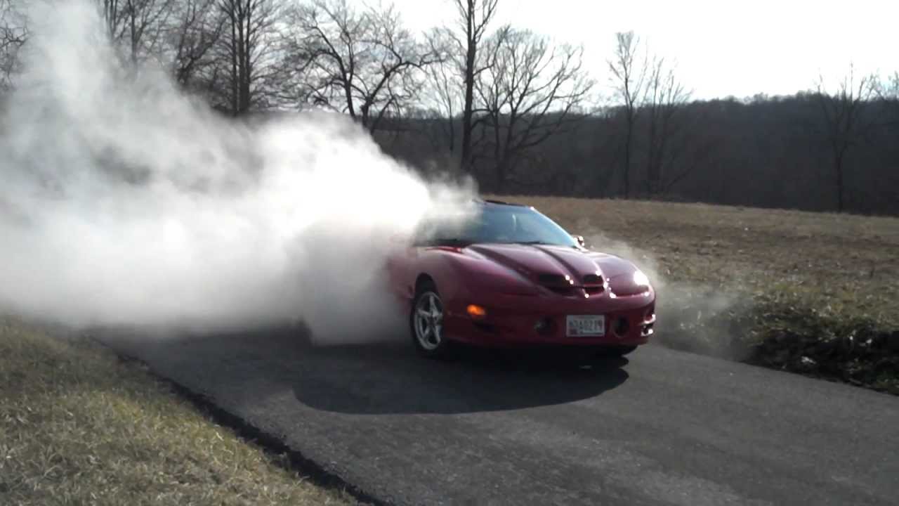 2000 Trans Am WS6 Burnout - 2 - YouTube