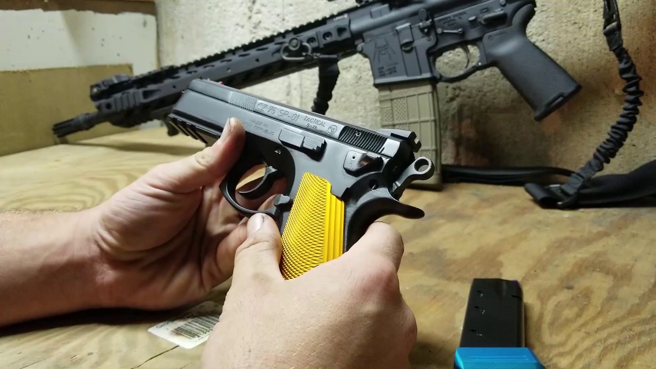 Table Top Review 03: CZ SP01 Tactical. (Tactical Parrot) - YouTube