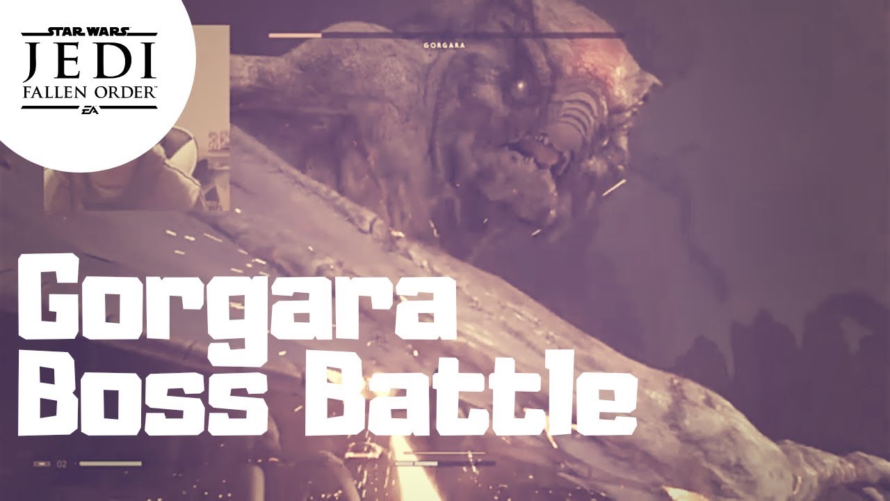 MrMarvell - Star Wars Jedi Fallen Order - Gorgara boss battle - YouTube