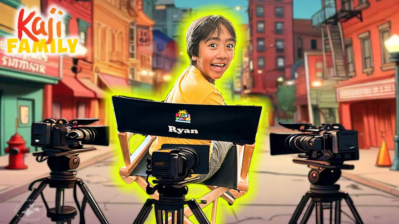 ON THE SET of Ryan's World THE MOVIE! - YouTube
