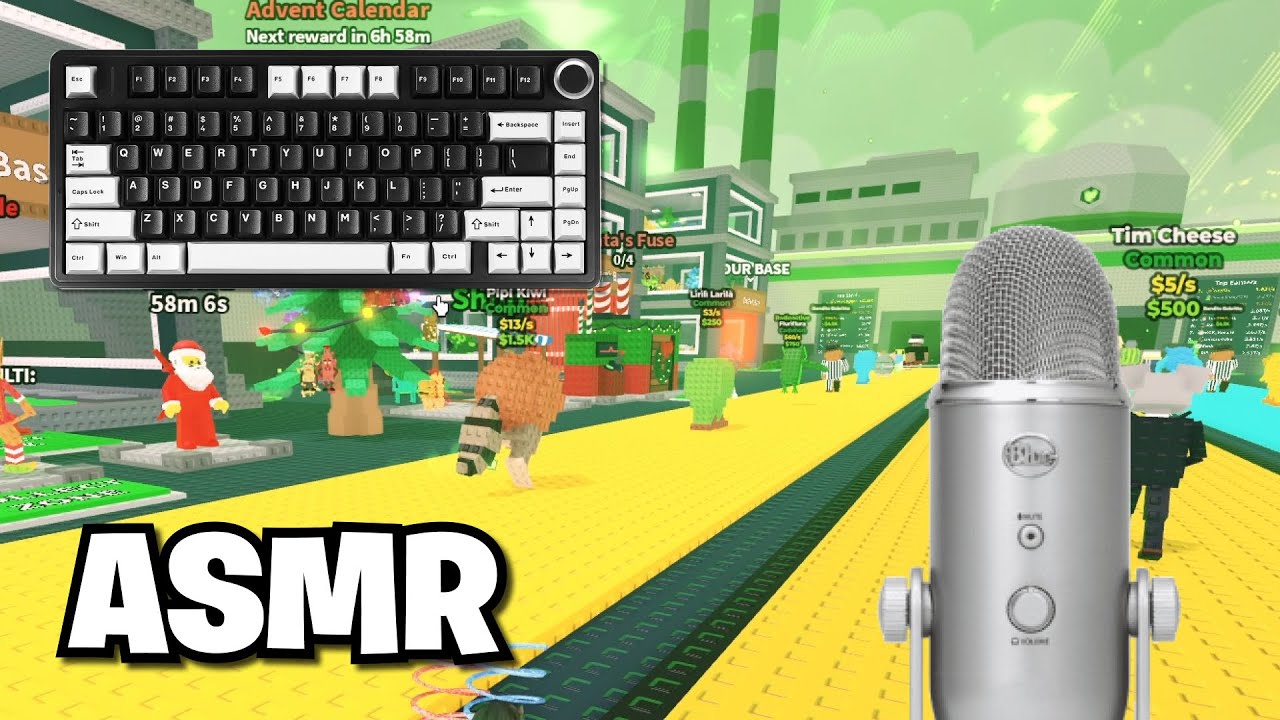 ASMR Roblox | Steal A Brainrot (Whispering, Keyboard Sounds) - YouTube