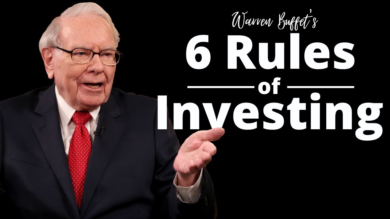 Warren Buffet s 6 Rules Of Investing YouTube