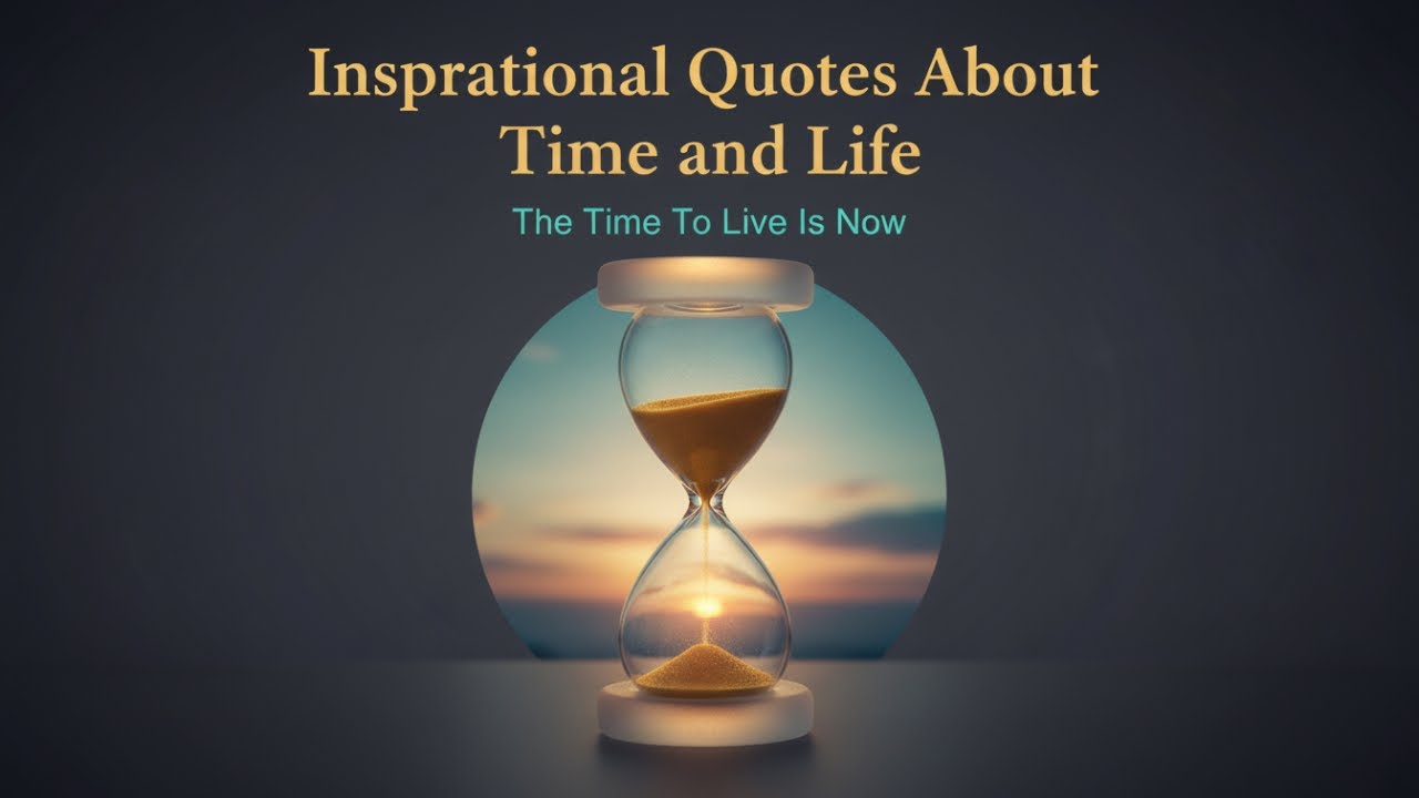 Inspirational Quotes About Time and Life - YouTube