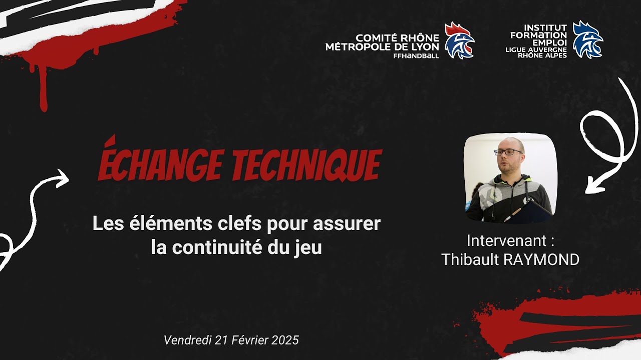 Echange Technique – Les éléments clefs pour assurer la continuité du ...