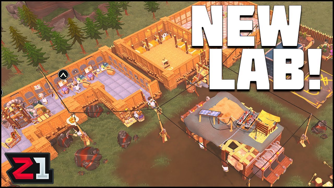 Starting A NEW LAB On Harder Difficulty ! Zombie Cure Lab - YouTube