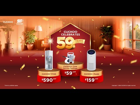 CUCKOO NDP Promo 2024: Celebrate incredible savings this 59th National ...