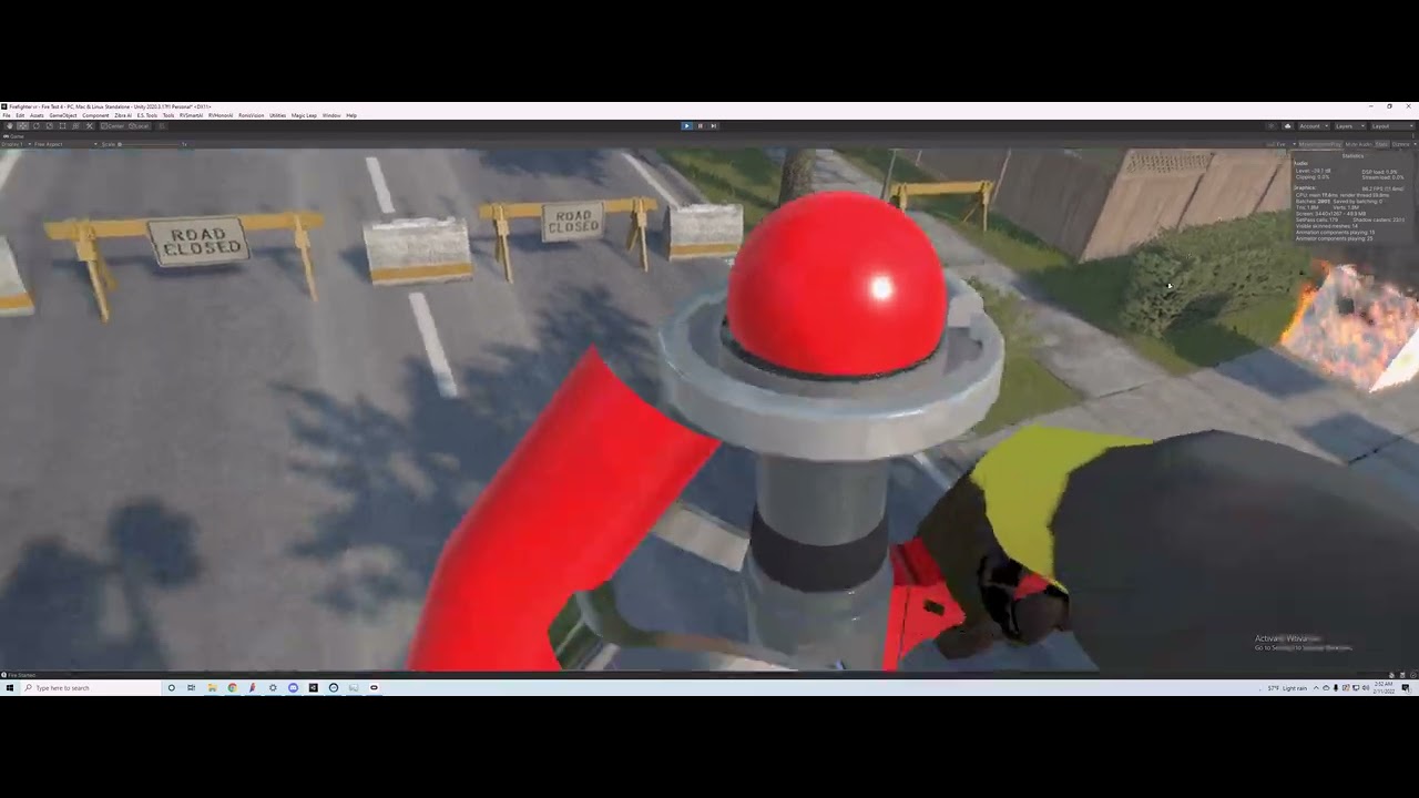 16th Update FireFighter VR Hose and Nozzle - YouTube