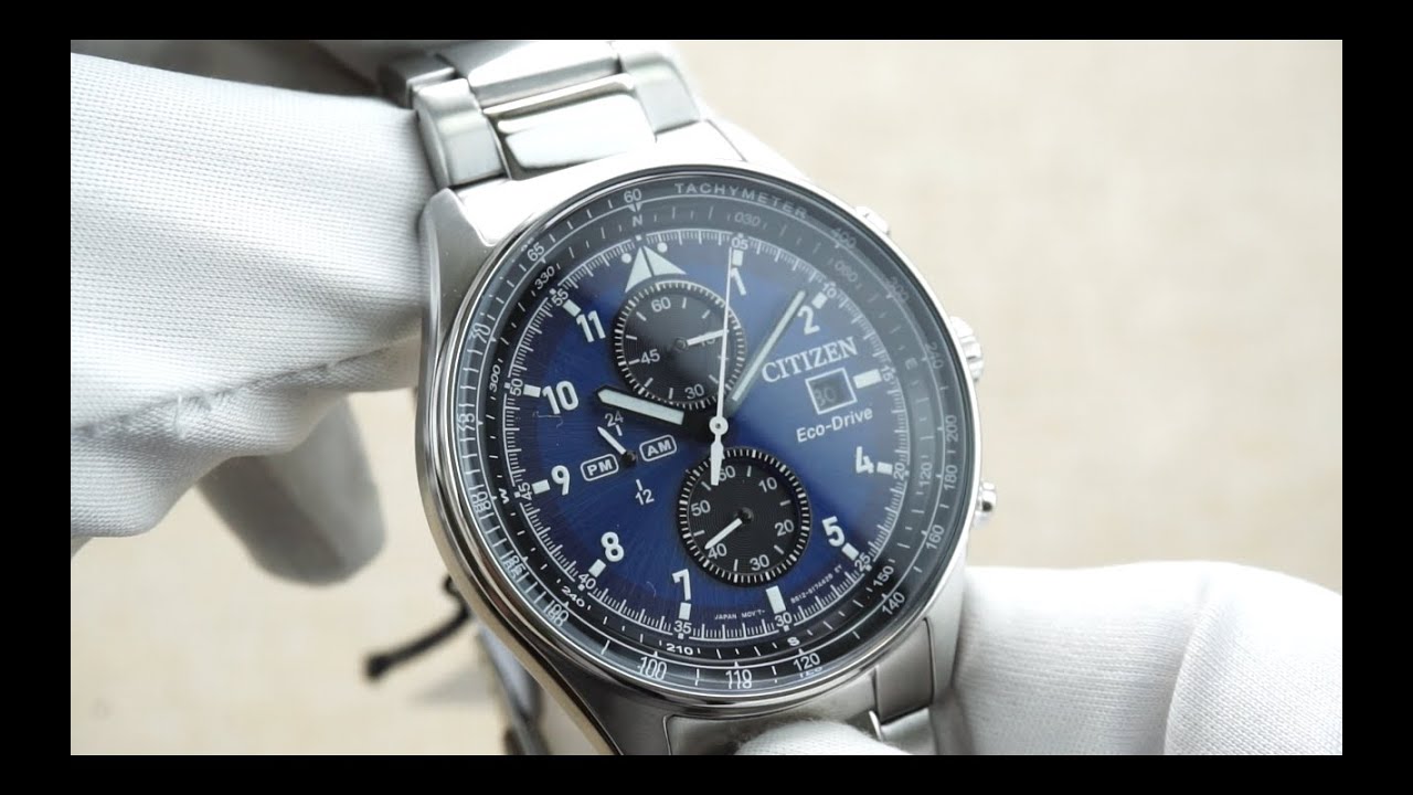 CITIZEN ECO-DRIVE CA0770-81L - YouTube
