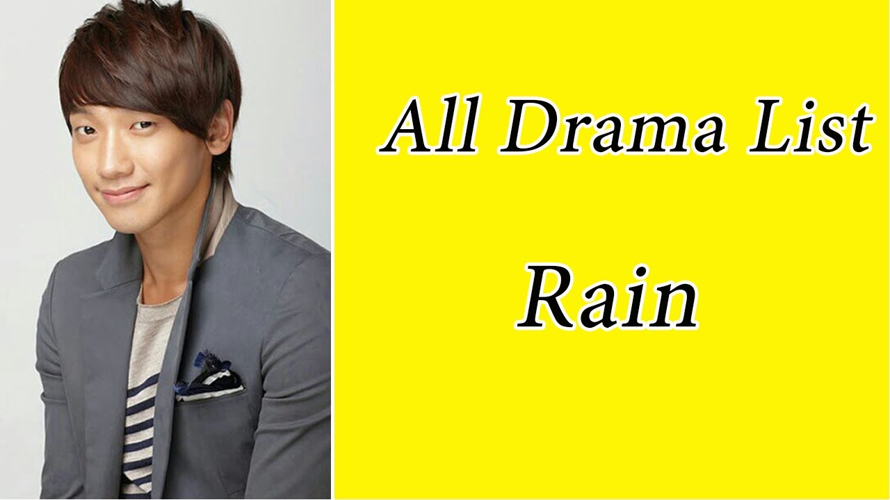 Rain Drama List / You Know All? - YouTube