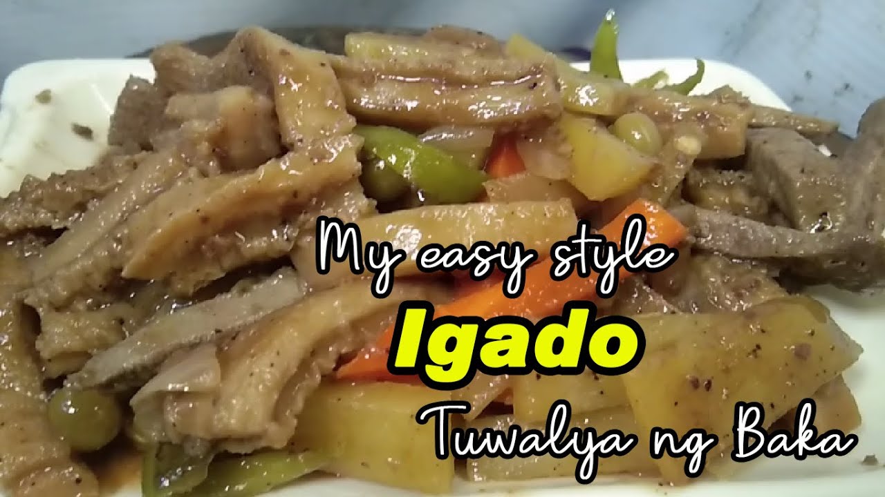 IGADO GAMIT ANG TUWALYA NG BAKA - YouTube