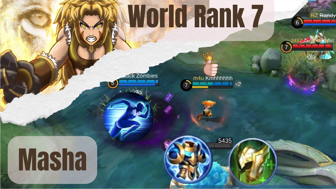 Masha World Rank 7 | By Kmhhhhhh | MLBB | MVP ML - YouTube