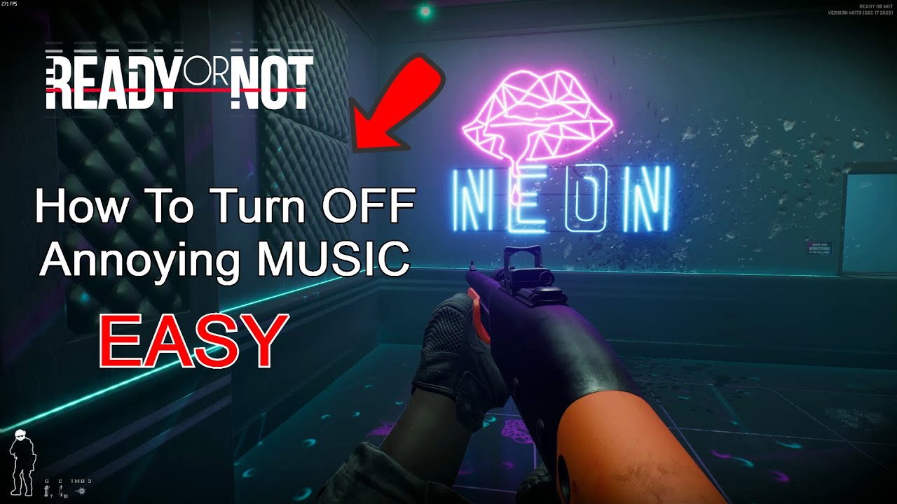 Ready Or Not - How To Turn off Music FORCED on MAPS - YouTube