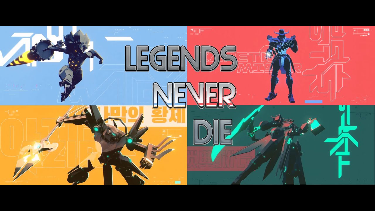 LoL Worlds 2022 Anthem but it's Legends Never Die - YouTube