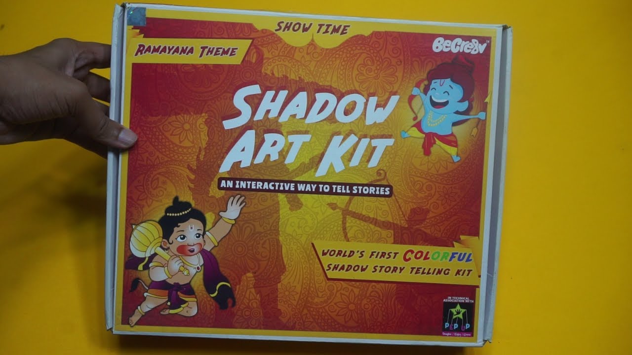 World's First Colorful Shadow Story Telling Kit - Chatpat tv - YouTube