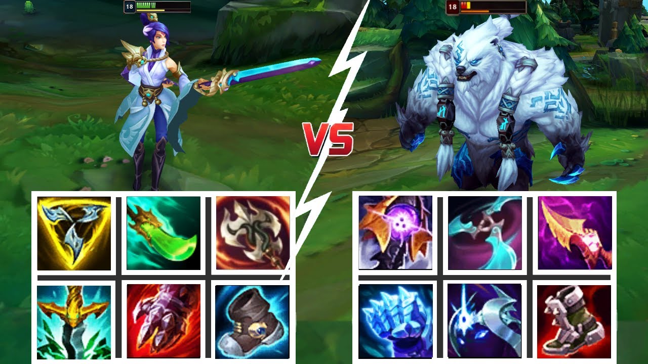 FIORA vs VOLIBEAR FULL BUILD FIGHT - YouTube
