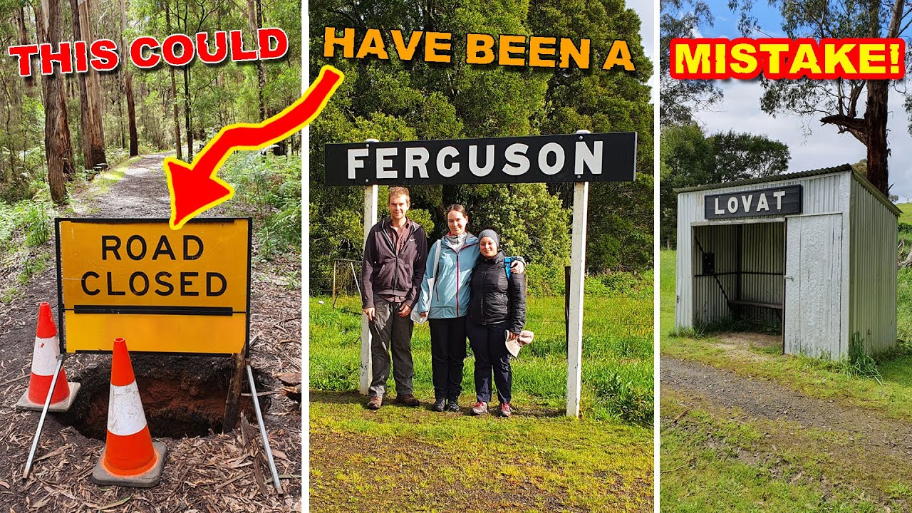 EVERYONE TOLD US TO GIVE UP! - Hiking the Old Beechy Rail Trail (Crowes ...