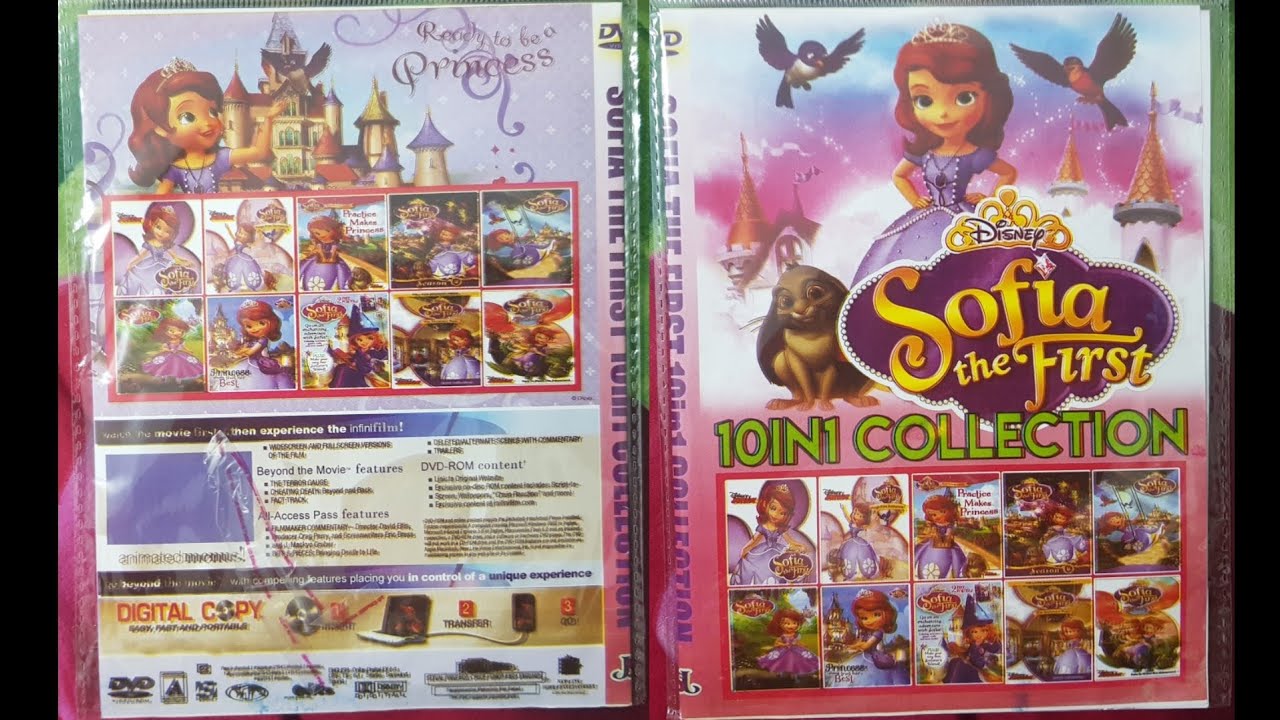 Sofia The First 10in1 Collection DVD Menu 2019 - YouTube