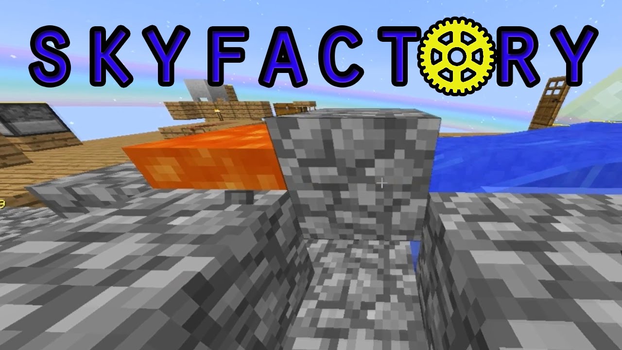 Sky Factory 3 - Cobblestone Generator #2 - YouTube