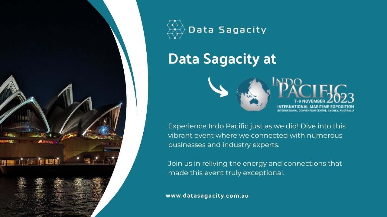 Data Sagacity at the Indo Pacific 2023 International Maritime Exposition - YouTube
