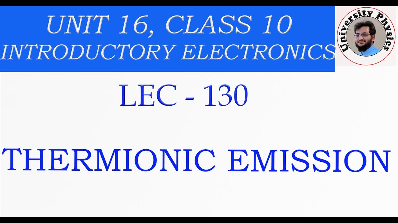 Thermionic emission class 10 Physics | Discovery of electron ...
