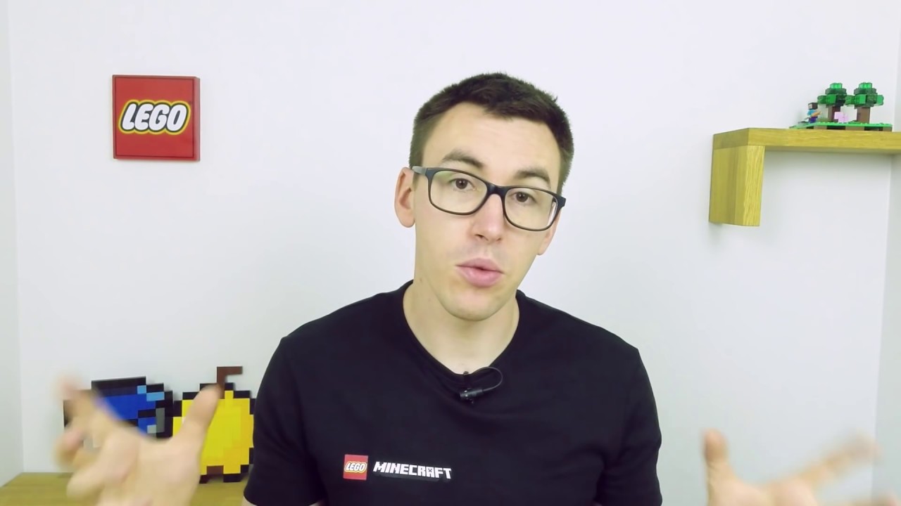 How to make 2D backgrounds - LEGO Minecraft - Designer Video - YouTube