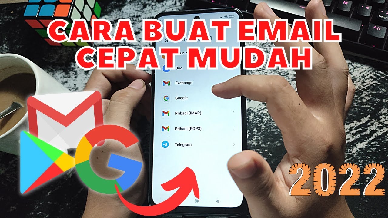 Cara Terbaru Buat Email di Hp Android 2022 - Ko Tutorial - YouTube
