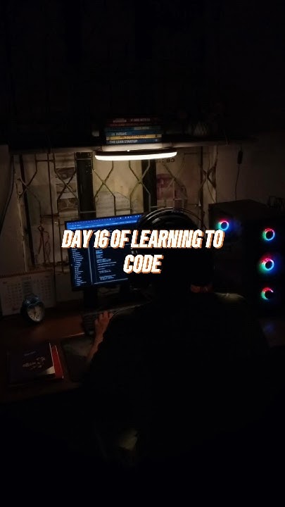 day 16 of learning to code #coding #codingjourney #programming #motivation #inspiration - YouTube