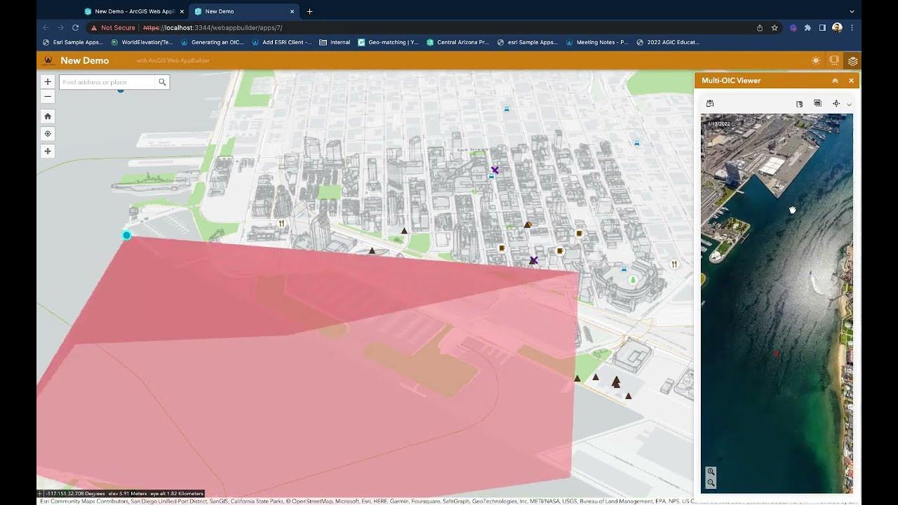 Getting Started with the Multi-OIC Viewer for ArcGIS Web AppBuilder - YouTube