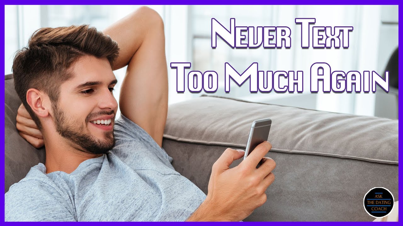 How To Never Text Too Much Ever Again - YouTube
