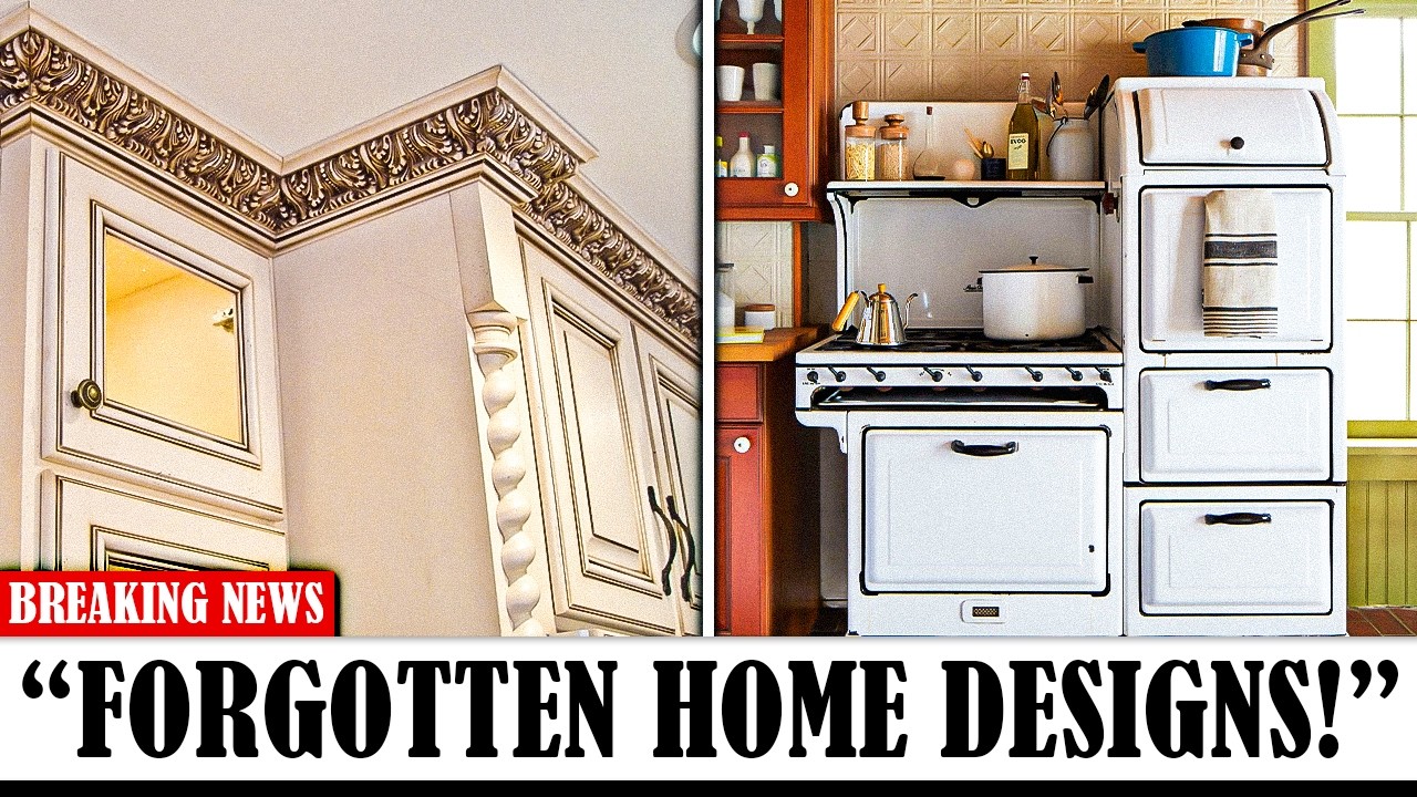 25 Crazy Timeless Home Features… That Have FADED Into History - YouTube