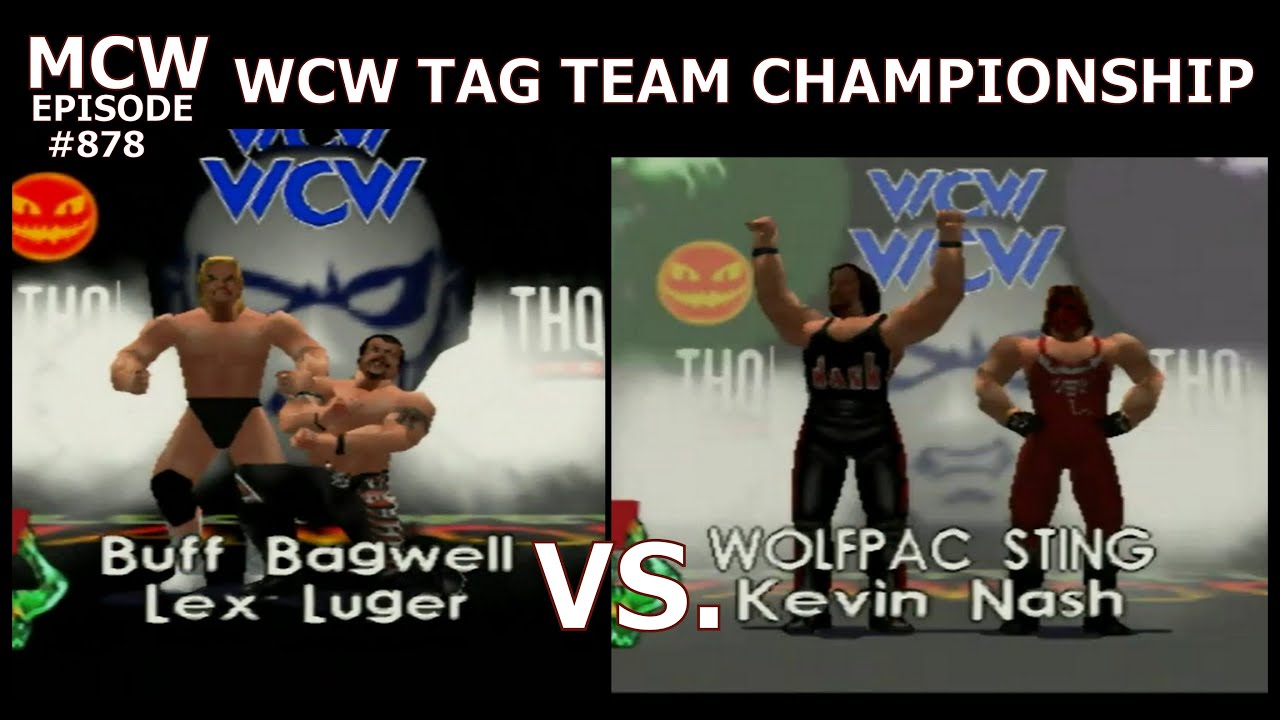 Totally Buff vs. Kevin Nash & Sting - WCW Tag Team Championship ...