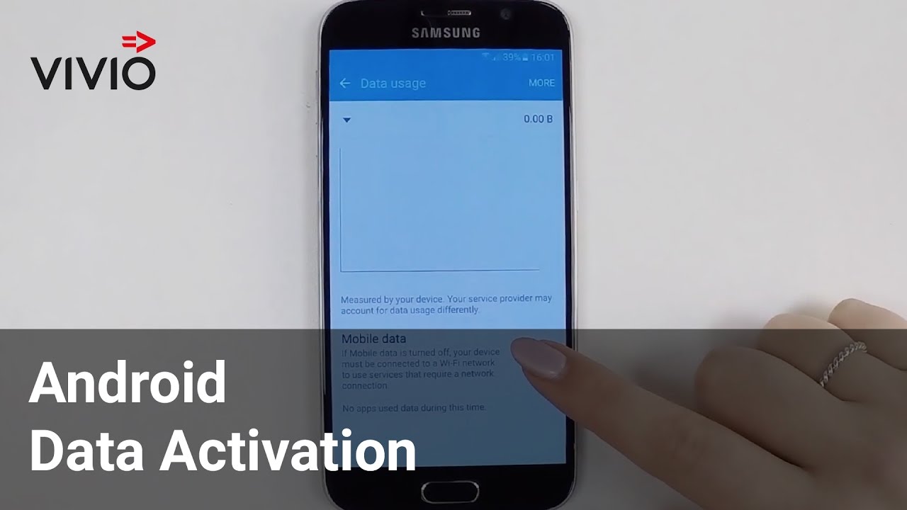 Android Data Activation - YouTube