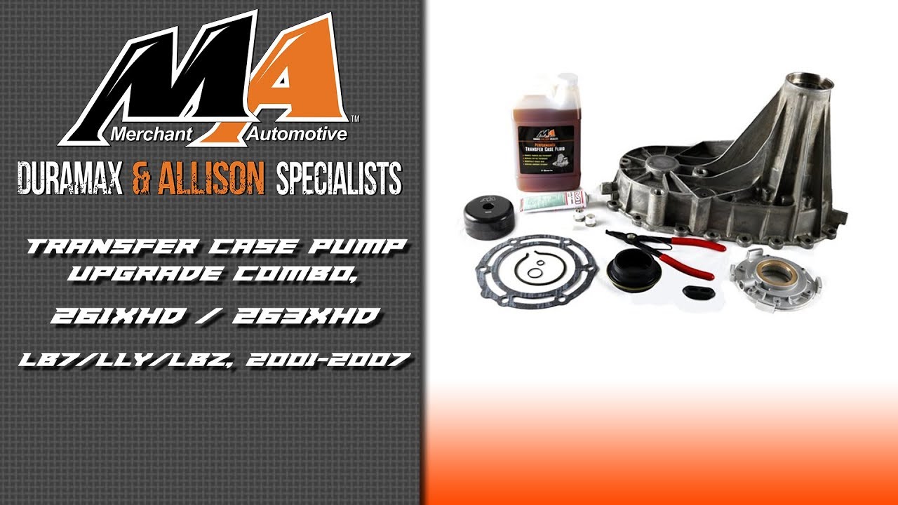 Product Spotlight: Transfer Case Pump Upgrade Combo, 261XHD/263XHD, LB7 ...