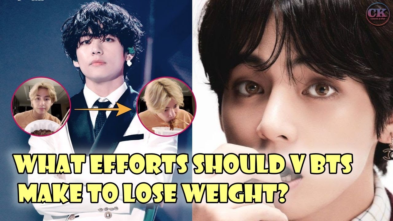 V bts weight Increase! v bts is working hard to keep the scales after ...