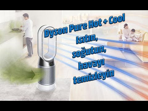 Dyson Pure Hot + Cool ısıtma, soğutma ve hava temizleme makinesi