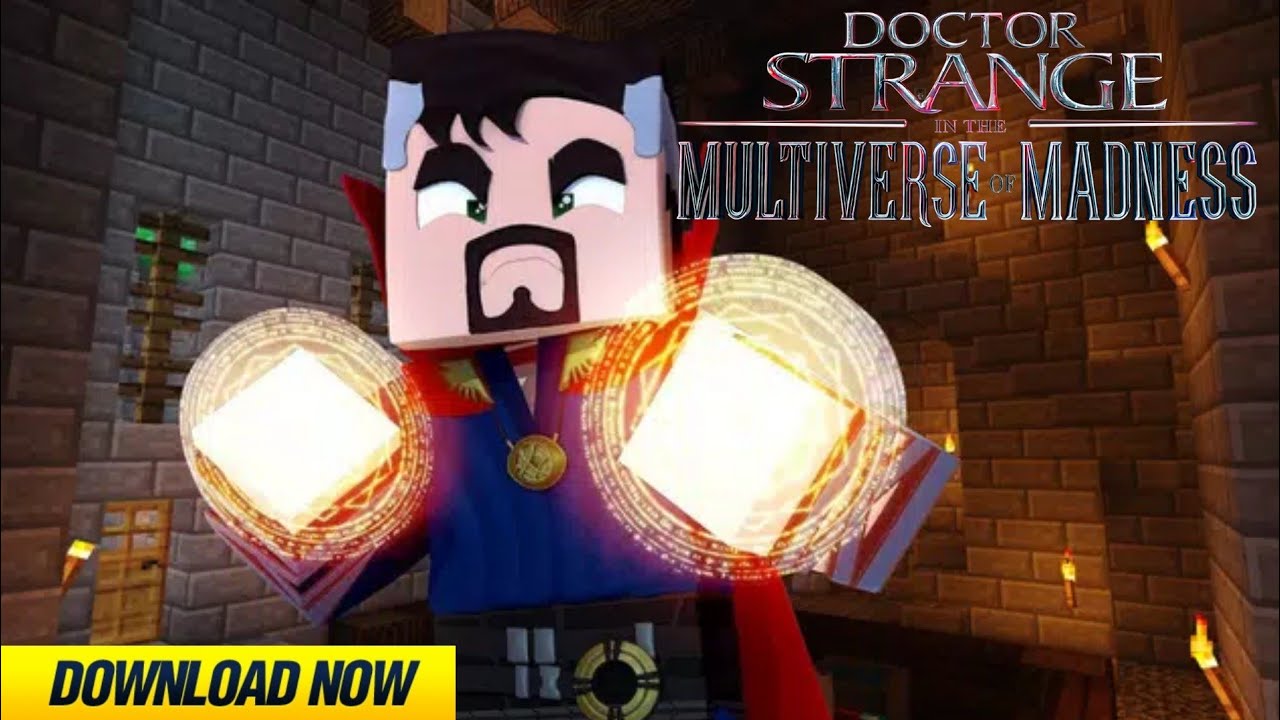 DOCTOR STRANGE IN THE MULTIVERSE OF MADNESS !! ADDON/MOD IN MINECRAFT ...