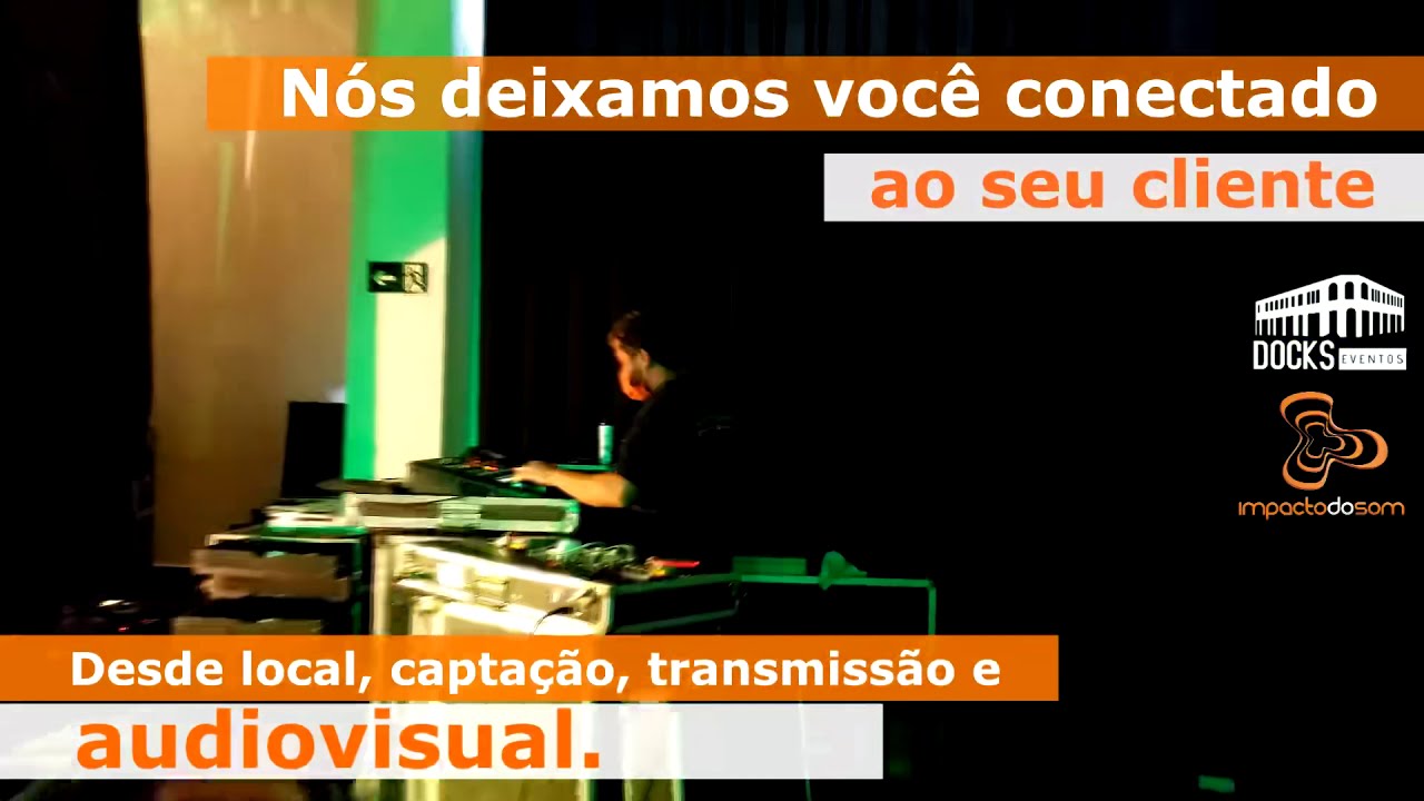 live Streaming - Som, Iluminação, Painel de LED. - YouTube