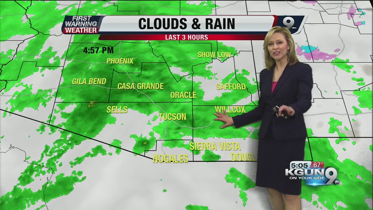 Chief Meteorologist Erin Christiansen's KGUN 9 Forecast Thursday ...