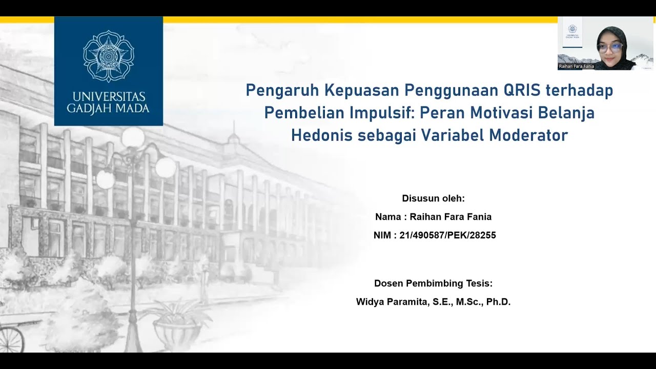 Presentasi Proposal Tesis MSc Manajemen FEB UGM Raihan Fara Fania ...