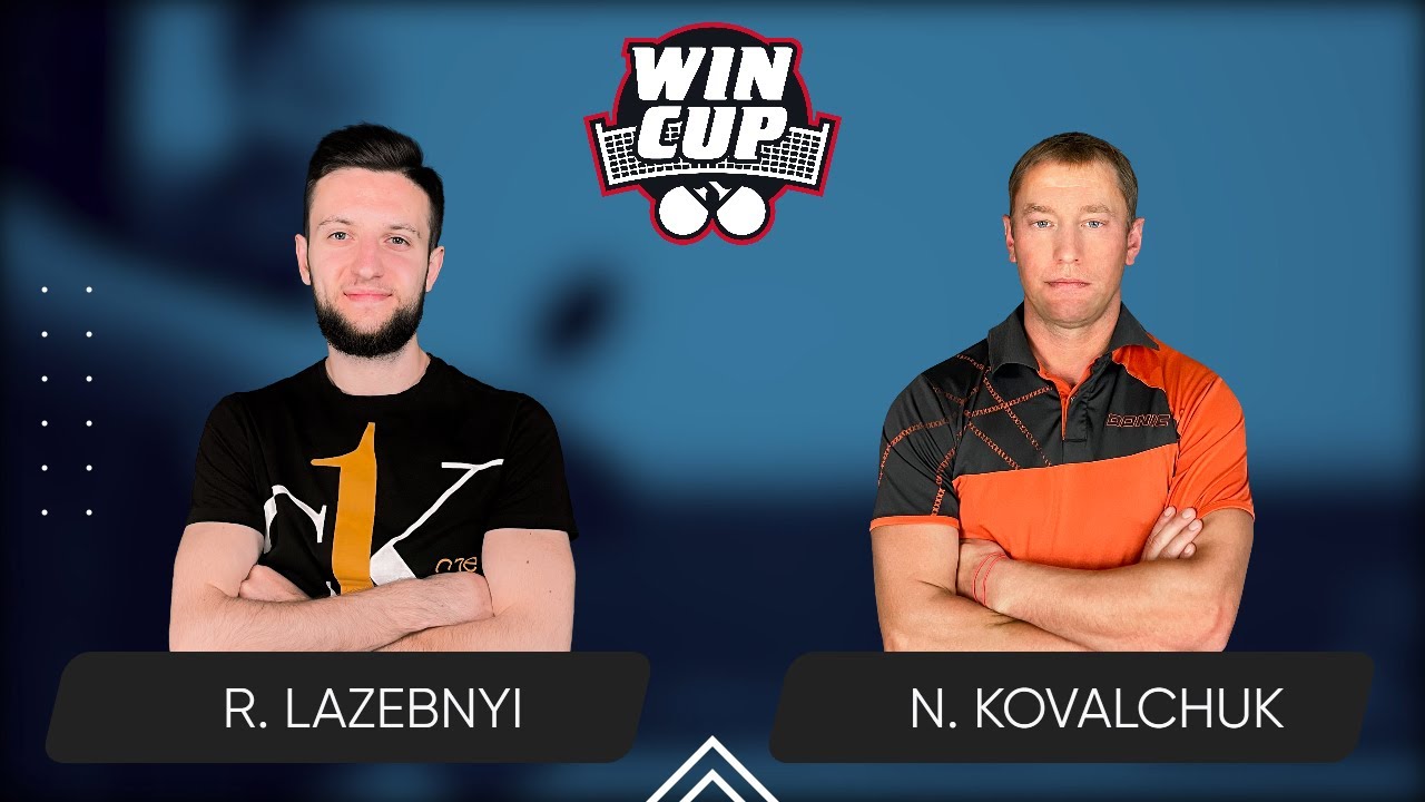 11:00 Ruslan Lazebnyi - Nazarii Kovalchuk West 1 WIN CUP 31.01.2024 | TABLE TENNIS WINCUP - YouTube