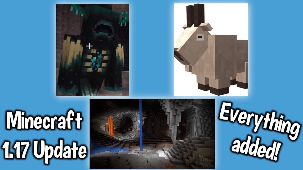 Everything Being Added To Minecraft 1.17 - YouTube
