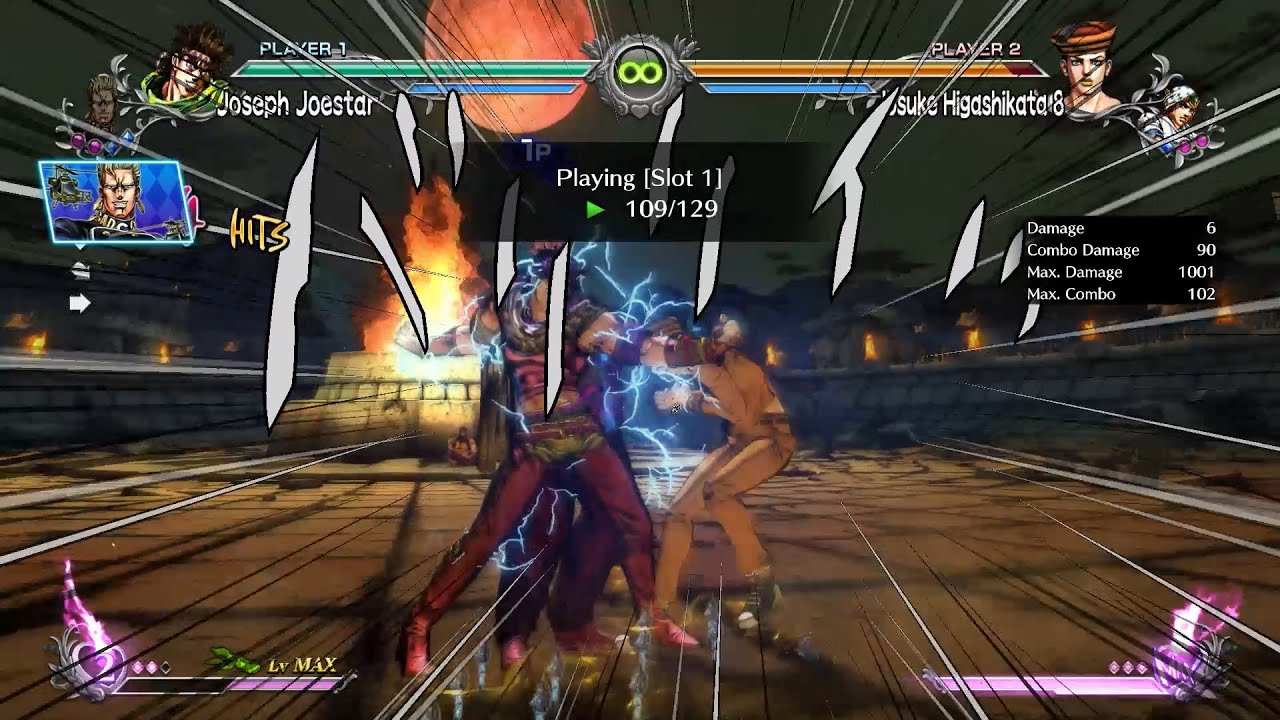 【JoJo ASBR 】Young Joseph Joestar 1K+ combo - YouTube