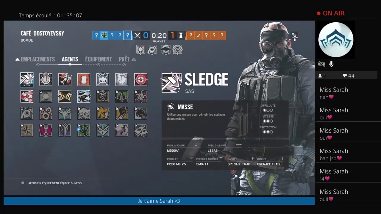 1807.R6 feat sarah et les coupains - YouTube